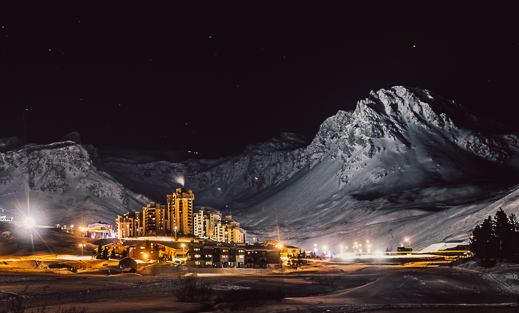 TIGNES BY NIGHT PHOTOGRAPHY – Will Clement Design