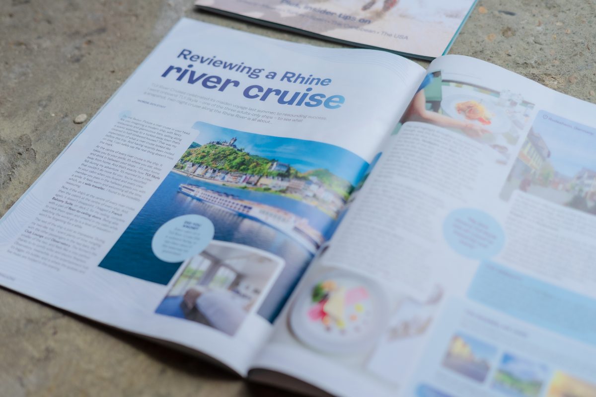 TUI – Live Happy Magazine – Will Clement Design